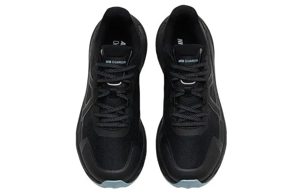 ANTA Champion Lite Athletic Sneakers - Black/blue