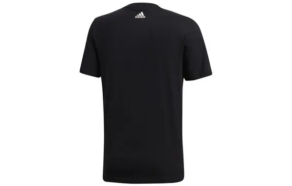 Adidas Comm Tee Logo Printing Sports Knit Short Sleeve