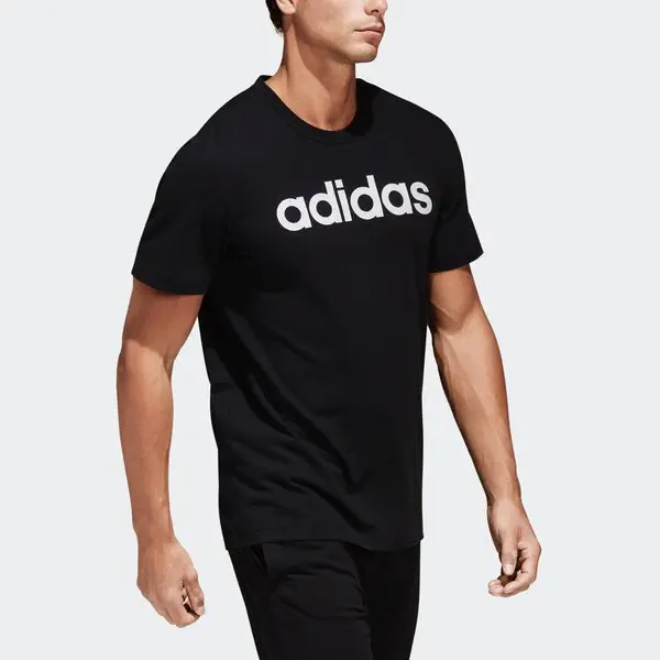Adidas Comm Tee Logo Printing Sports Knit Short Sleeve