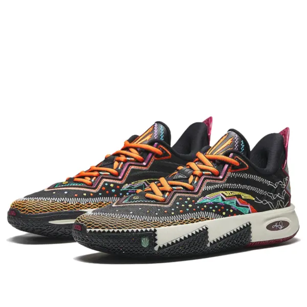 ANTA Kai 2 "solar Return" Sneakers - Black/multi-color