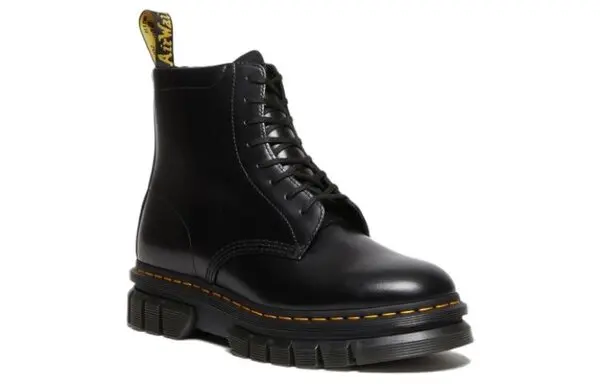 Dr. Martens Smooth Leather Platform Lace Up Boots
