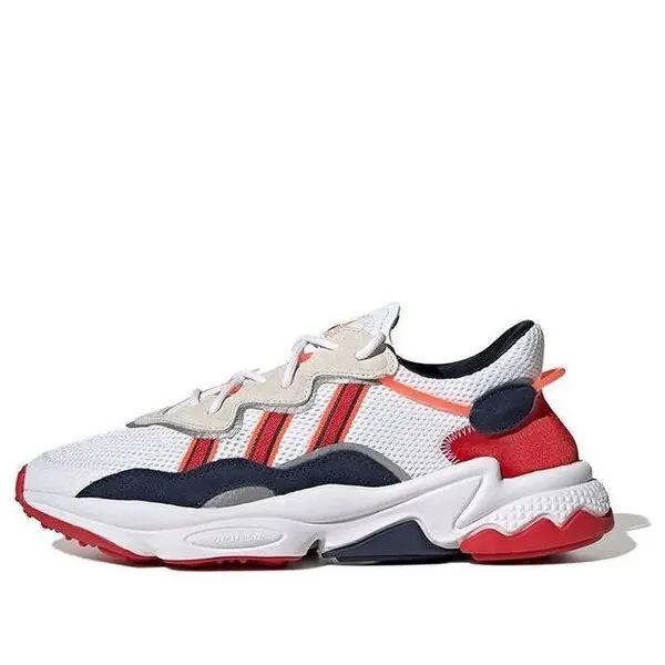 Adidas Ozweego Sneakers - White/navy/red