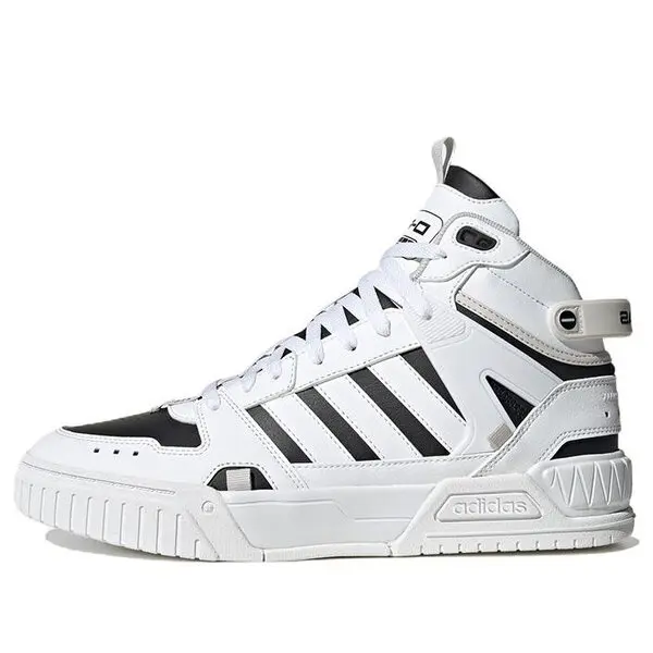 Adidas Neo D-pad Mid Top Sneakers - White/black