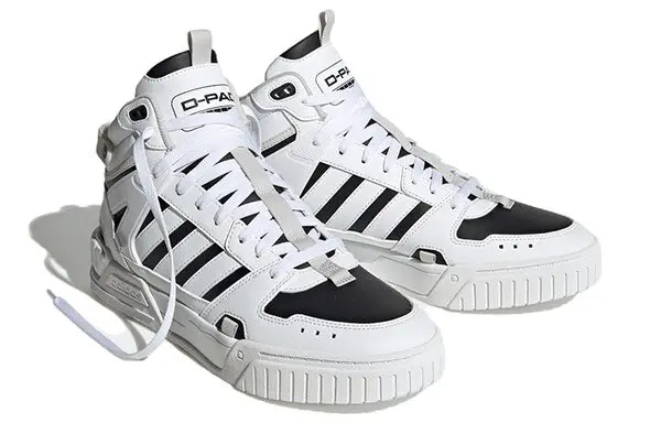 Adidas Neo D-pad Mid Top Sneakers - White/black