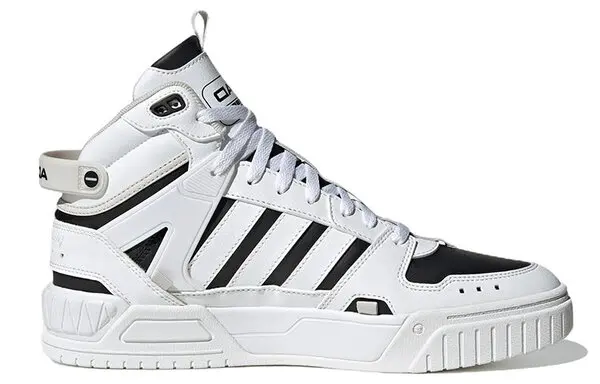 Adidas Neo D-pad Mid Top Sneakers - White/black