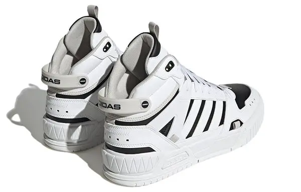 Adidas Neo D-pad Mid Top Sneakers - White/black