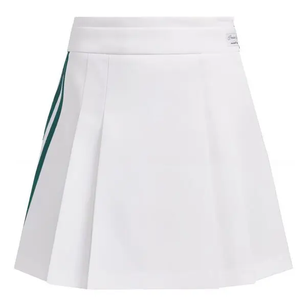 Adidas Pleated Tennis Skirt With Side Stripes