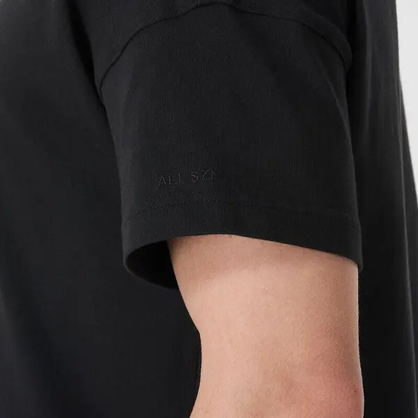 Adidas Ss25 A Szn T-shirt Asia Sizing 'black - White/black