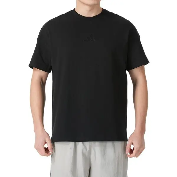 Adidas Ss25 A Szn T-shirt Asia Sizing 'black - White/black