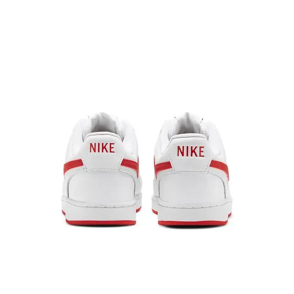 Nike Court Vision Low Top Sneakers - White/red