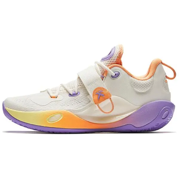 ANTA Klay Thompson 6 Lite Sneakers - White/orange