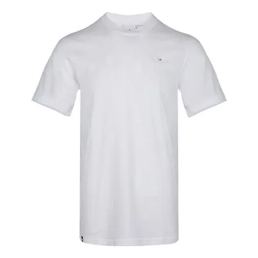 Adidas Originals Embroidered Shoe Printing Short Sleeve - White