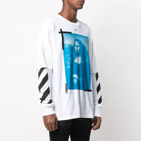 Off-White Ss21 Pattern Printing Long Sleeves