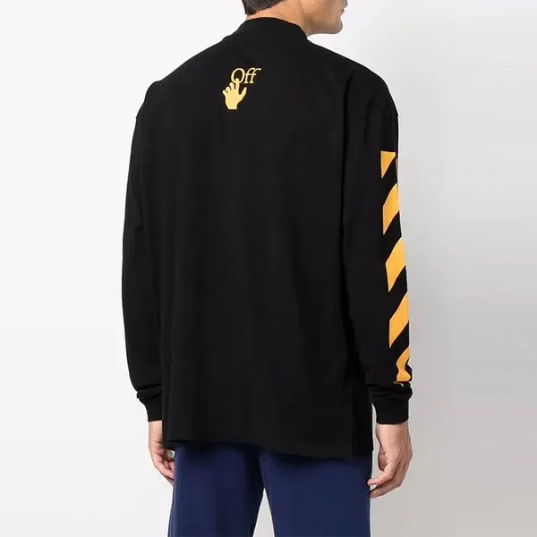 Off-White Caravaggio Painting Pattern Long Sleeve Top
