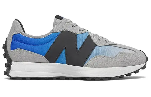 NEW BALANCE 327 Athletic Sneakers - Grey/blue