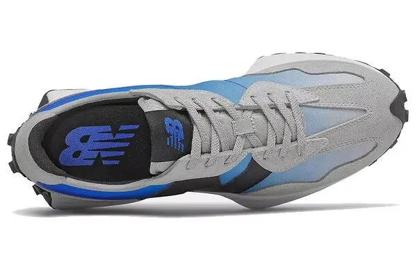 NEW BALANCE 327 Athletic Sneakers - Grey/blue