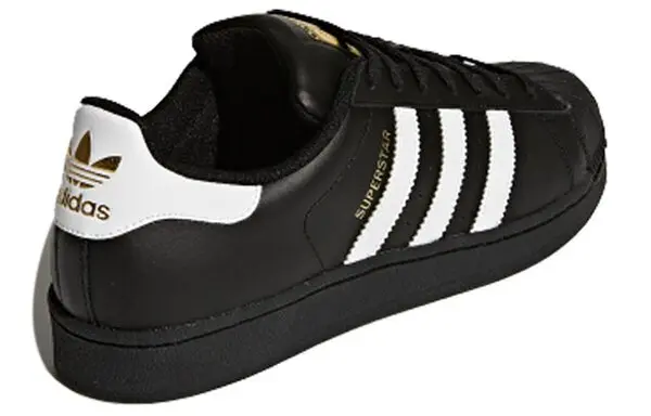 Adidas Superstar Foundation Low Top Sneakers - Black