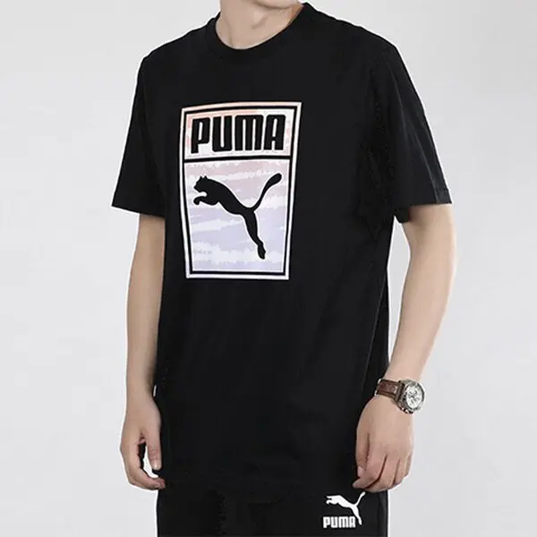 PUMA Graphic Print Short Sleeve T-shirt