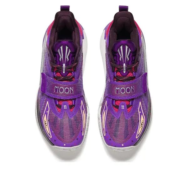 ANTA Kai 1 "dazzling Moon" Athletic Sneakers - Purple/grey