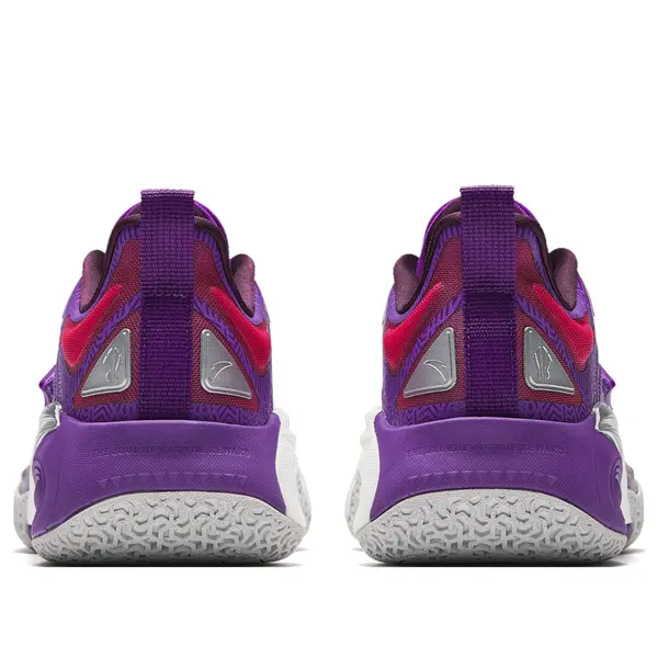 ANTA Kai 1 "dazzling Moon" Athletic Sneakers - Purple/grey