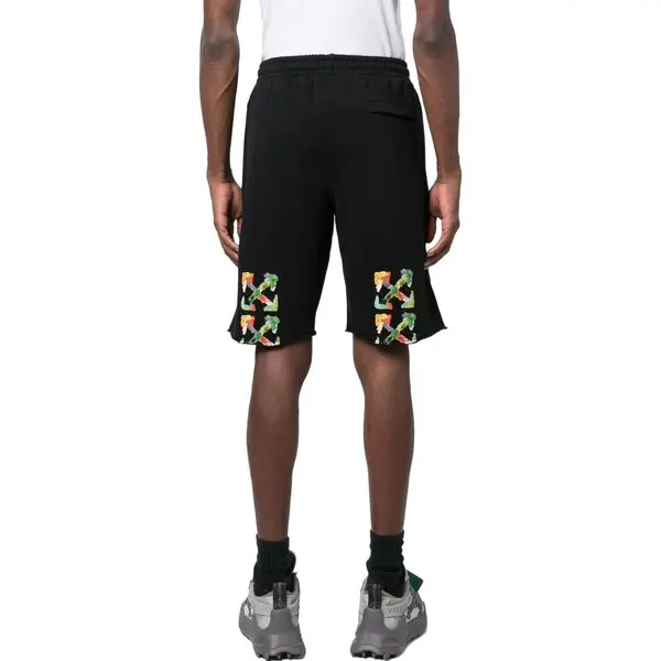 Off-White Brush Arrow Bermuda Shorts