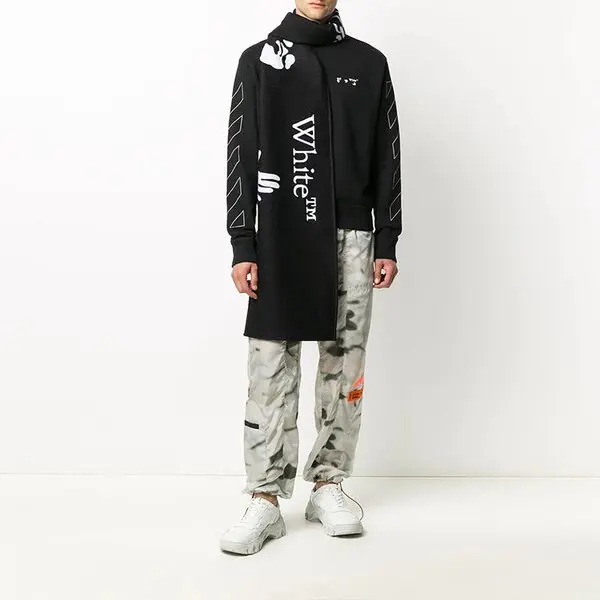 Off-White Diagonal Stripes Logo Pullover