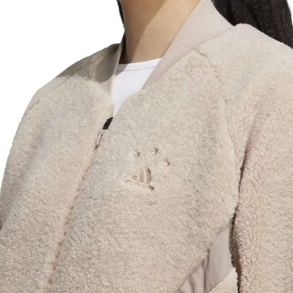 Adidas Fleece Zip Up Jacket