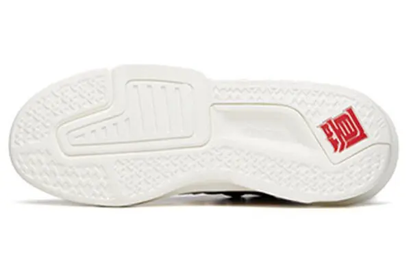 ANTA Shock The Game 3 Low Sneakers - White/black/red