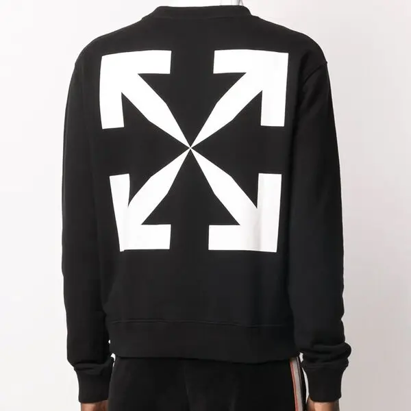 Off-White Pascal Painting Logo Crewneck Sweater
