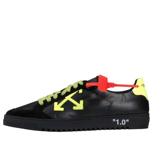 Off-White 2.0 " Fluo Yellow" Sneakers - Black