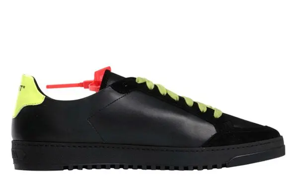 Off-White 2.0 " Fluo Yellow" Sneakers - Black