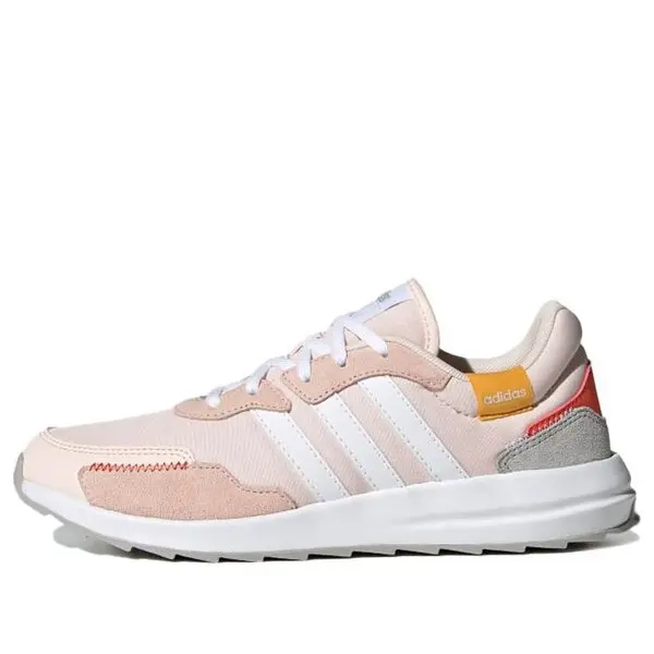 Adidas Retrorun Low Top Sneakers - White/pink