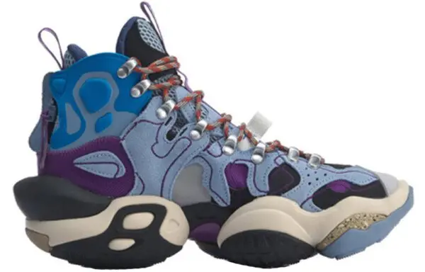 LI-NING 2020 Ace High 'new York Fashion Week Blue' High Top Sneakers - Purple