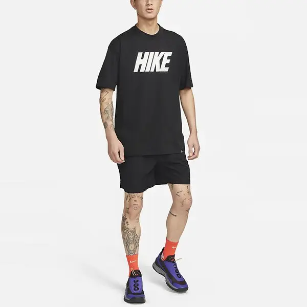 Nike Alphabet Pattern Short Sleeve Pullover