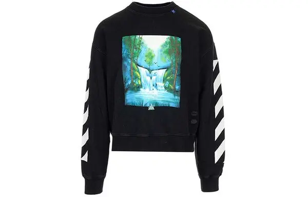 Off-White Graphic Print Sweatshirt