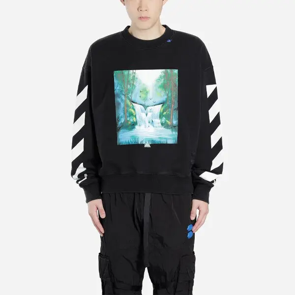 Off-White Graphic Print Sweatshirt