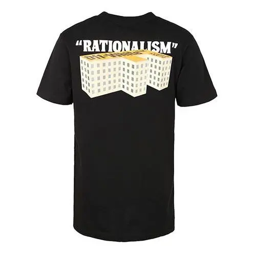 Off-White Alphabet Pattern Printing Round Neck Short Sleeve