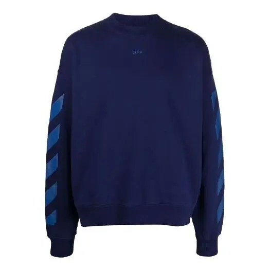 Off-White Rubber Arrow Geometry Pattern Sweatshirt - Multi-color