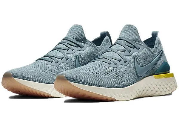Nike Epic React Flyknit 2 Sneakers - Blue/yellow