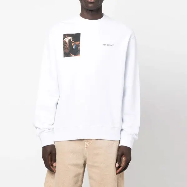 Off-White Caravaggio Print Sweatshirt