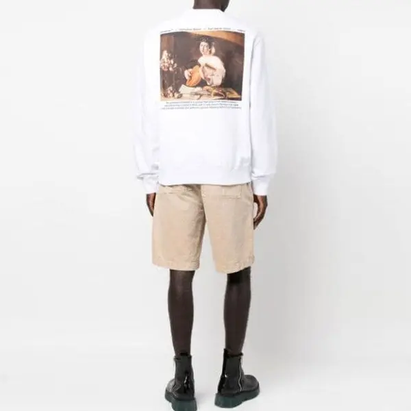 Off-White Caravaggio Print Sweatshirt