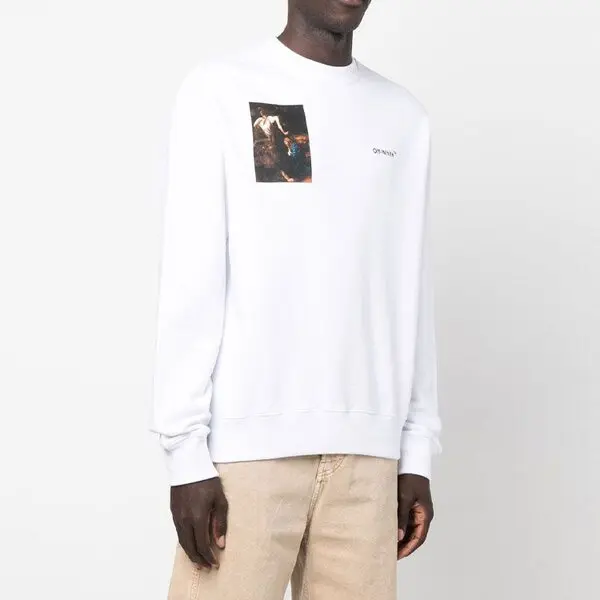 Off-White Caravaggio Print Sweatshirt