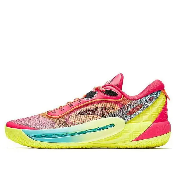 ANTA Shock Wave 6 'jazz Red' Sneakers - Red/yellow
