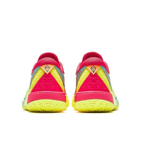 ANTA Shock Wave 6 'jazz Red' Sneakers - Red/yellow