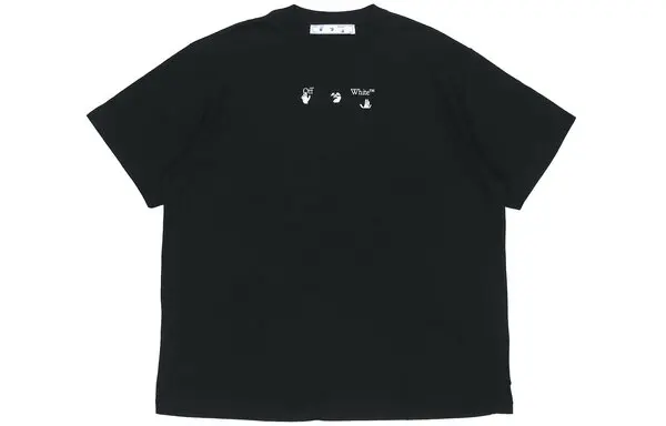 Off-White Red Marker Over Tee - Black