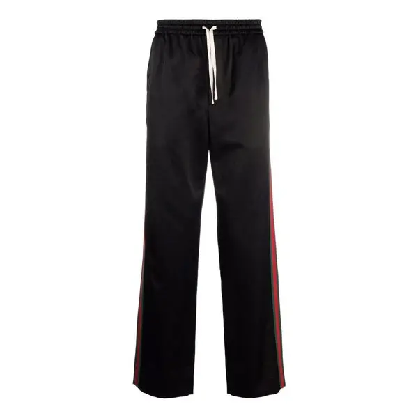 Gucci Web-panel Track Pants - Black