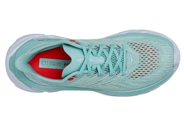 Hoka One One Clifton Edge - Eggshell Blue/white