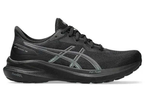 Asics Gt-1000 13 Athletic Sneakers - Black/silver/grey