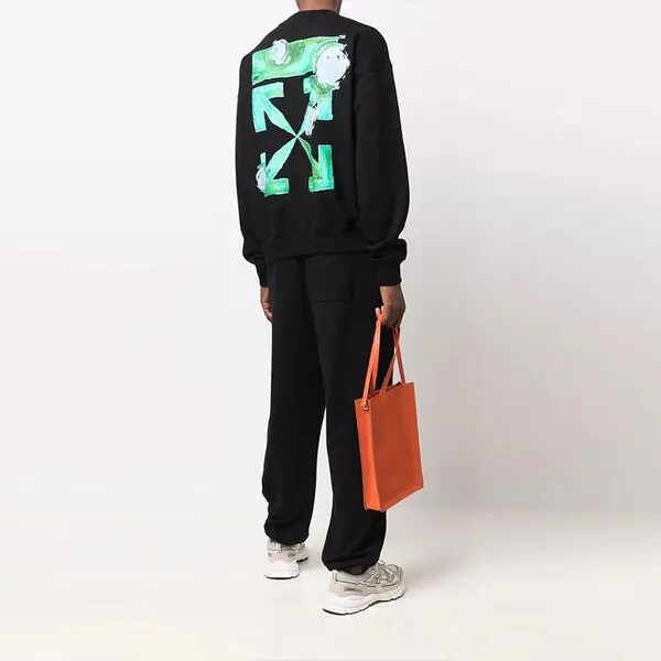 Off-White Tornado Arrow Logo Pullover