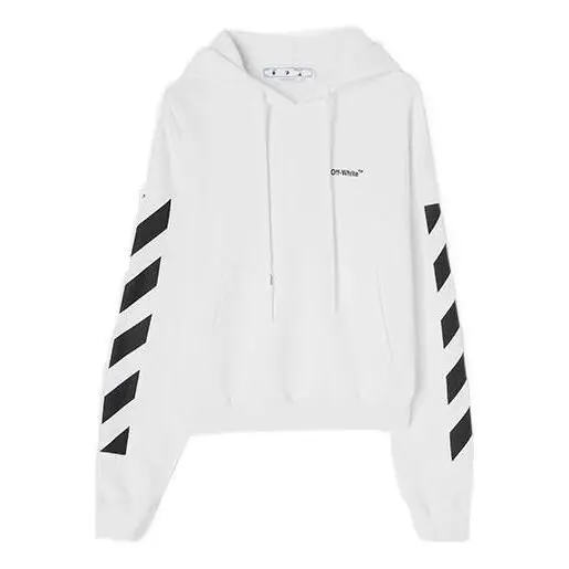 Off-White Ss22 Hoodie - White/black